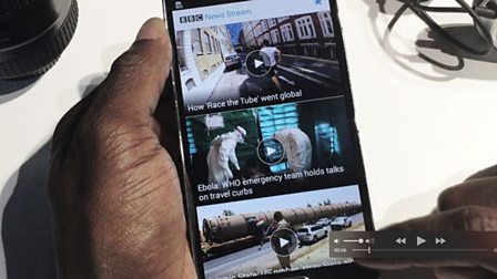 Snack News prototype app - BBC R&D