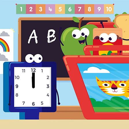 Clocks - Foundation Phase Welsh for learners - BBC Bitesize
