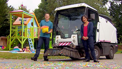 Show Me Show Me - Series 5: 5. Confetti and Roadsweepers - BBC iPlayer