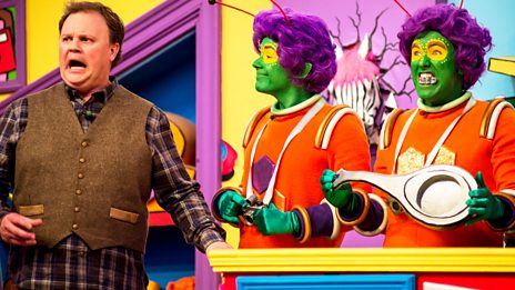 Justins House - Series 4: 19. Alien Visitors - BBC iPlayer