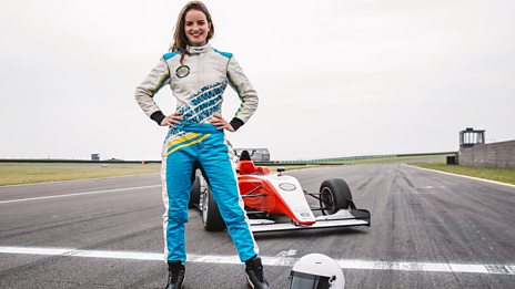 Catie's Amazing Machines - Series 1: 1. Racing Machines - BBC iPlayer