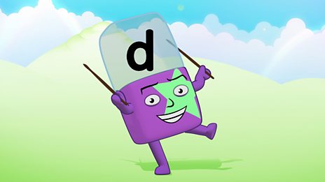 Alphablocks - Magic Words: 4. Meet Alphablock D - BBC iPlayer