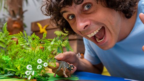 Andy's Dino Toybox - Series 1: 8. Dinosaur Hide and Seek - BBC iPlayer