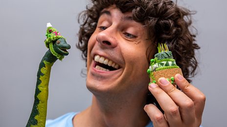Andy's Dino Toybox - Series 1: 9. Dino Birthday Party - BBC iPlayer