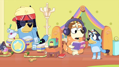 Bluey - Series 1: 47. Neighbours - Audio Described - BBC iPlayer