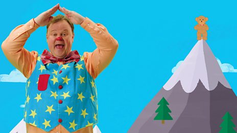 Mr Tumble - Songs: The Bear Went Over The Mountain - BBC iPlayer