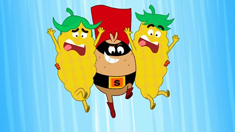 Supertato - Series 1: 14. Evil Pea Takes a Break - BBC iPlayer