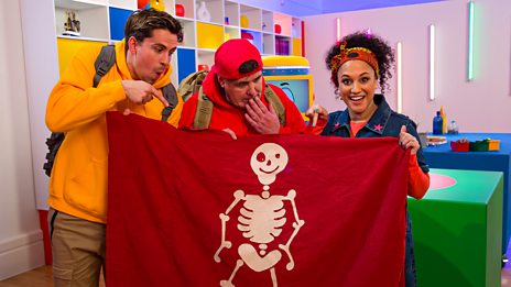 Fred & Pete's Treasure Tales - Series 1: 1. The Pirate Flag - BBC iPlayer