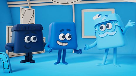 Colourblocks - Series 2: 6. Deep Blue and Sky Blue - BBC iPlayer