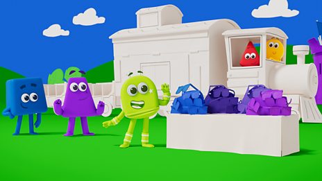 Colourblocks - Series 2: 10. Return of the Sorting Express - BBC iPlayer