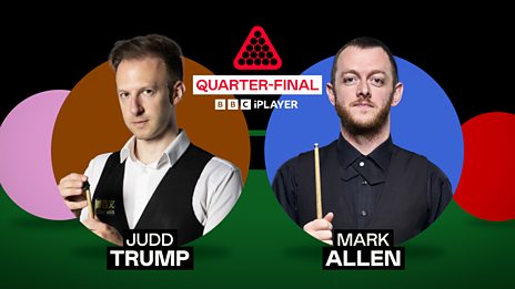 Snooker: The Masters - 2026: Judd Trump v Mark Allen - BBC iPlayer