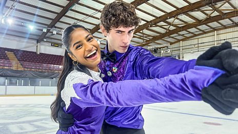 Blue Peter - Challenges: Joel and Shini's Figure Skating Challenge ...