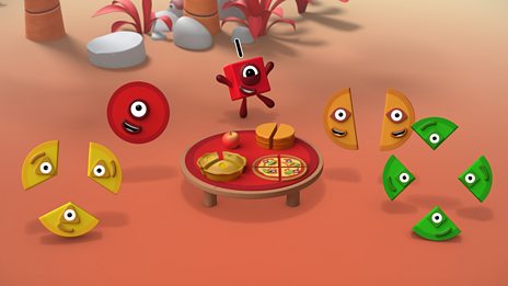 Numberblocks - Series 8: Fractions Are a Piece of Cake - BBC iPlayer