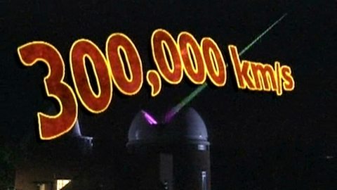 BBC Two - Science in Action, Light, Sound and Measurement, How long ...