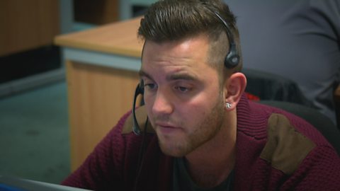 BBC Three - The Call Centre, Series 1 - Dwayne Batchelor