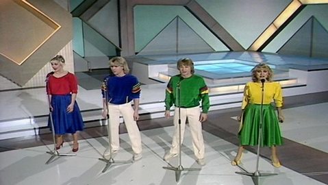 BBC One - Eurovision Song Contest, 1981, Bucks Fizz - Making Your Mind ...