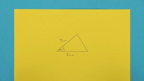 How to construct triangles - BBC Bitesize