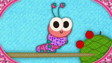 CBeebies - Patchwork Pals, Series 2, Patchwork Caterpillar