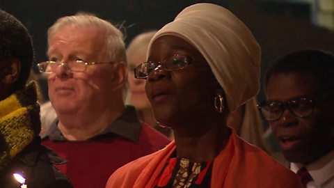 BBC One - Songs of Praise, The Nativity, Carol: Away In A Manger