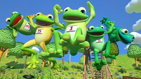 CBeebies - CoComelon, Stories, Five Little Speckled Frogs