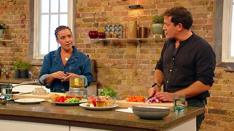 BBC One - Saturday Kitchen, 07/10/2023, Nadiya Hussain's keema plate ...