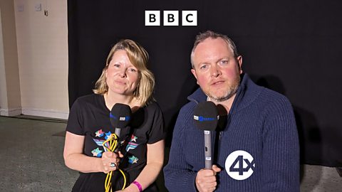 BBC Radio 4 Extra - Comedy Club at Machynlleth, 2024, Henry Widdicombe and Miles Jupp