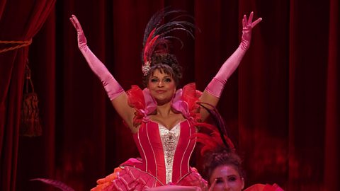 BBC Four - The Merry Widow from Glyndebourne, The arrival of Madam Glawari