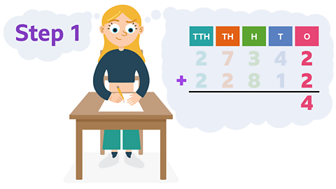 Add numbers with 4 digits or more together - KS2 Maths - Learning with ...