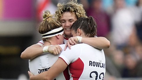 BBC News - England's Women Win Rugby World Cup Final