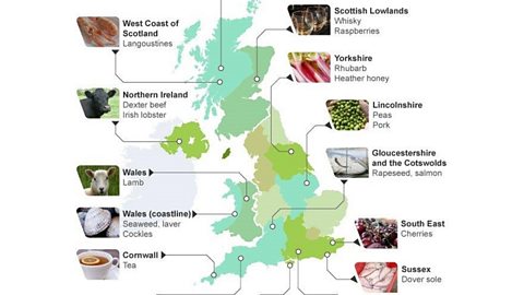 BBC Two - James Martin's Food Map of Britain, Original Series