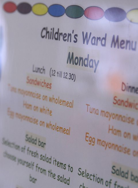 BBC One - Operation Hospital Food with James Martin - Children's Menu