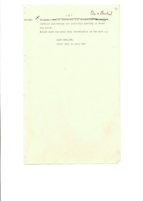 BBC Radio 4 - D-Day Reports - D-Day: War Report Number One