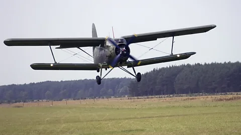 The plane that can fly backwards