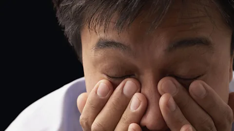 Why do we get sleep in our eyes?