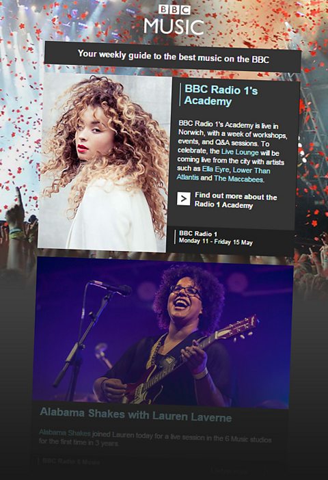 BBC Music - BBC Music - BBC Music Newsletter - a weekly update with all ...