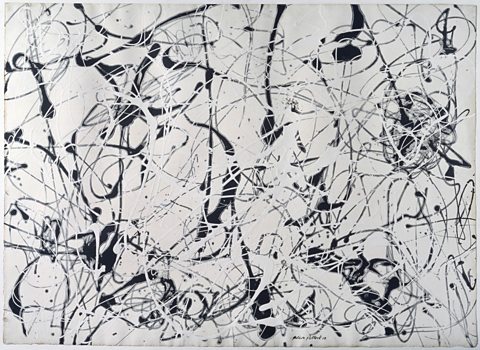 BBC Arts - BBC Arts - Jackson Pollock's forgotten bleak masterpieces ...