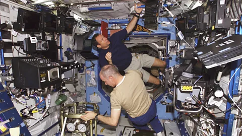 The team that keep a watchful eye on the ISS