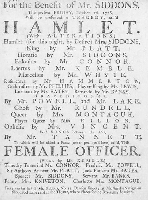 BBC - Shakespeare On Tour - Liverpool's female Hamlet