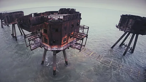 The abandoned ‘alien’ forts off Britain’s coast