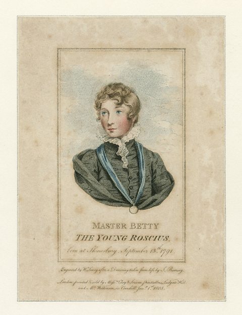 BBC - Shakespeare On Tour - Child star Master Betty plays Macbeth in ...