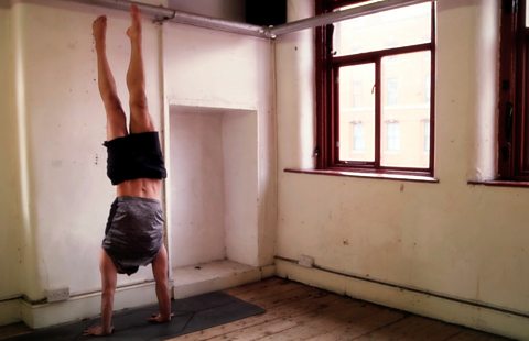 BBC - Make Your Move, Balance - The Handstand Challenge - #MakeYourMove