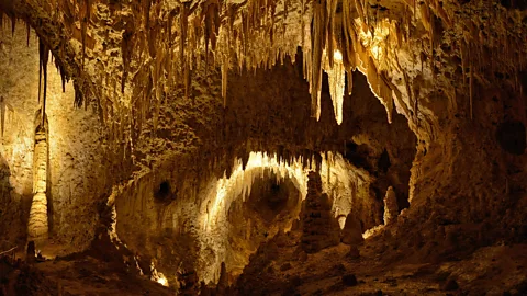 A cave of secrets beneath the desert