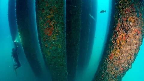 What it takes to dismantle an oil rig