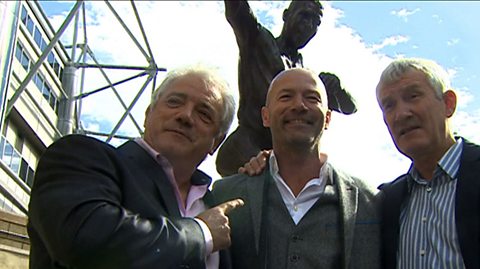 Alan Shearer statue unveiled at St James' Park - BBC News