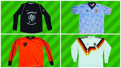 The coolest football shirts of all time - BBC Three