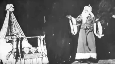 The strange film history of Santa