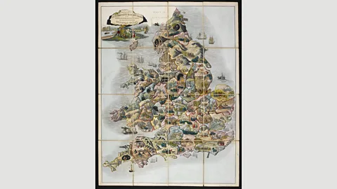 The provocative maps that tell Britain’s history