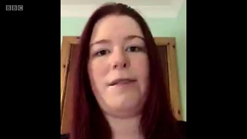 Mum Ruth Ferguson highlights Bell's palsy in Facebook video - BBC News