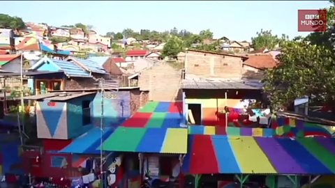 La bonita razón por la que este barrio marginal se está convirtiendo en ...