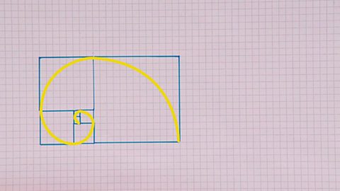 How to draw a golden spiral - BBC Bitesize